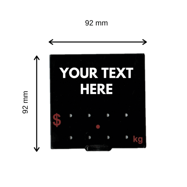 Customisable Printed Butcher Food Display Tickets - Price Tag - Medium ...