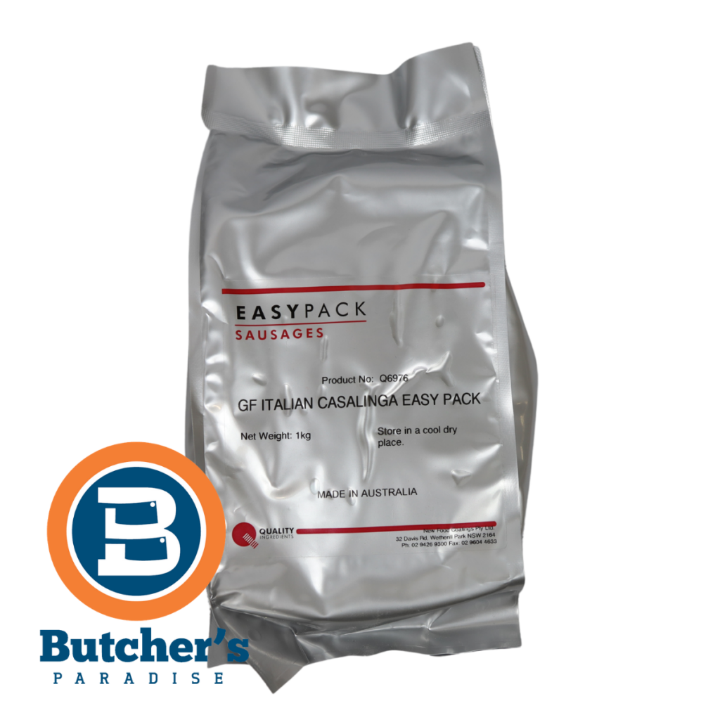 Butchers Premix Meal GF Italian Casalinga Easy Pack Sausage Making 1kg ...