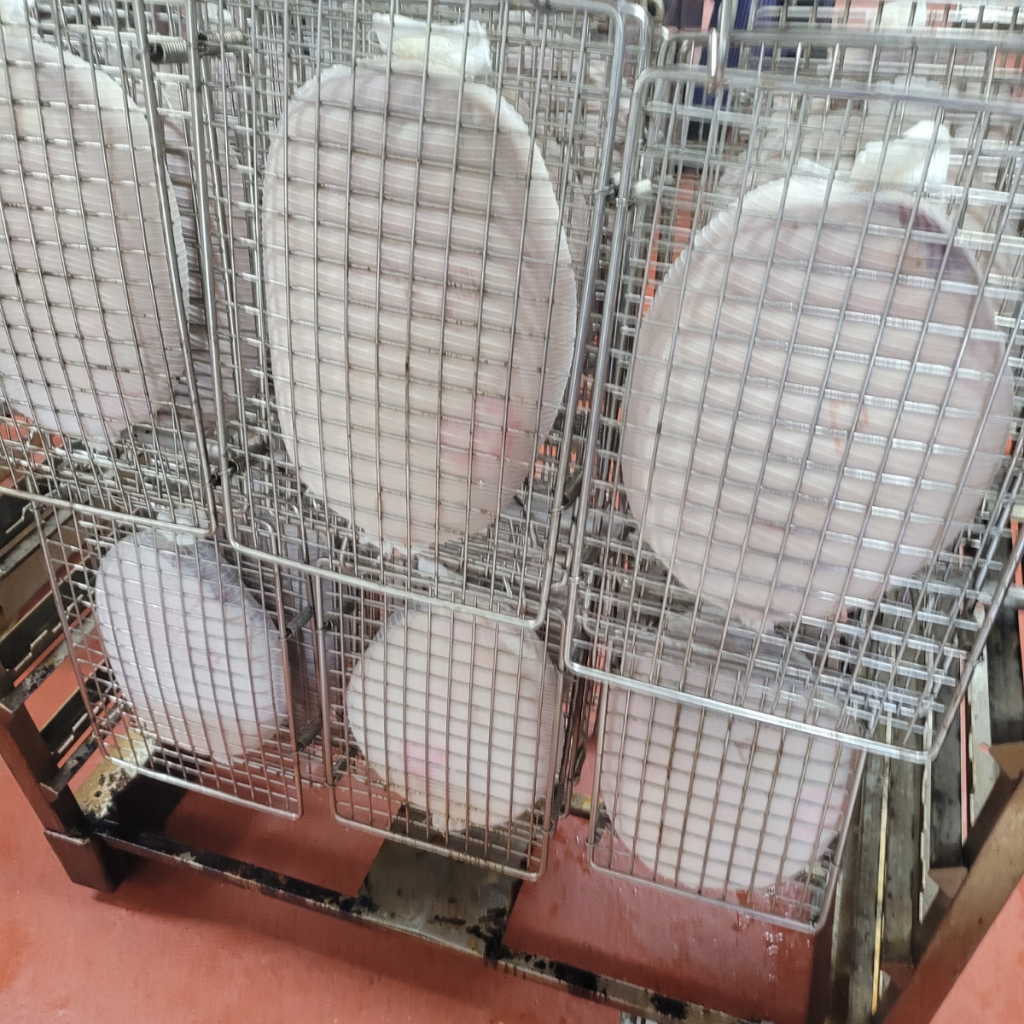 Butchers Prosciutto Commercial Ham Press Stainless Steel 450x300mm ...